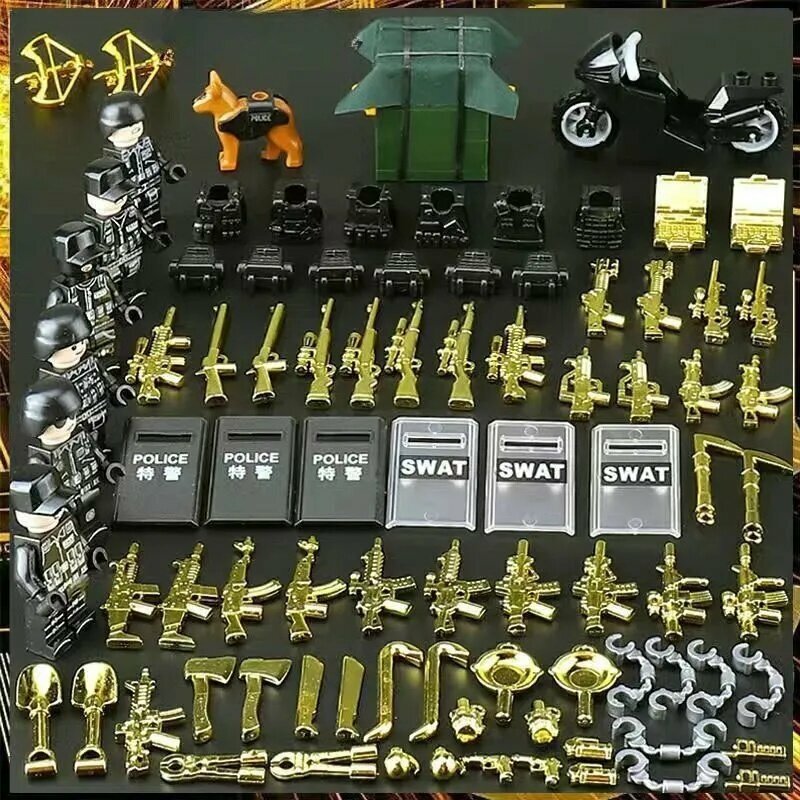 Мирная элита - Специальная команда+ Оружие и экипировка/Лего совместимый