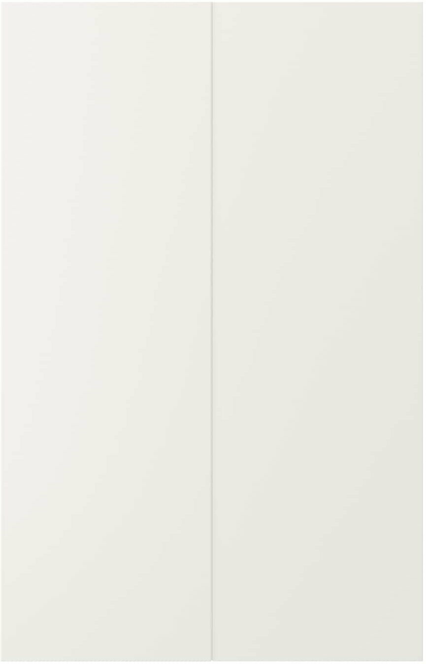 Дверца д/напольн углового шк, 2шт, белый, 25x80 см IKEA VEDDINGE веддинге