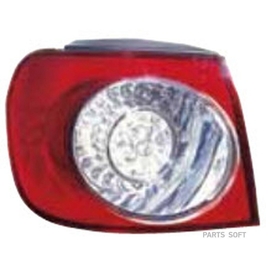 Фонарь задний лев VW: GOLF V PLUS 05-, HELLA-TYPE от официального дистрибьютора, DEPO, артикул 4411972LAE