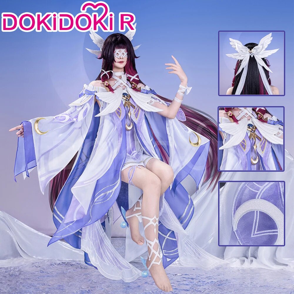 Костюм Колумбины Genshin Impact DokiDoki-R S-3XL S, Costume Only, PRE-SALE