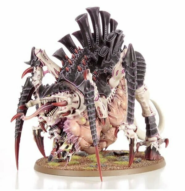 Смола Миниатюра Warhammer 40000 Tyranids Tervigon / миниатюр для настольной игры Упражнения для раскрашивания