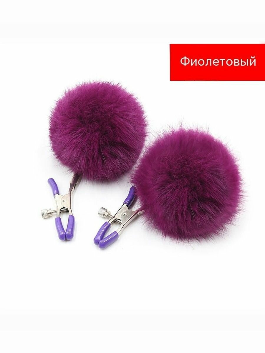 Набор для БДСМ "JiuAi": Наручники, шарики с перьями, колокольчик, зажимы для сосков. Эротические игрушки для пар и альтернативных удовольствий.