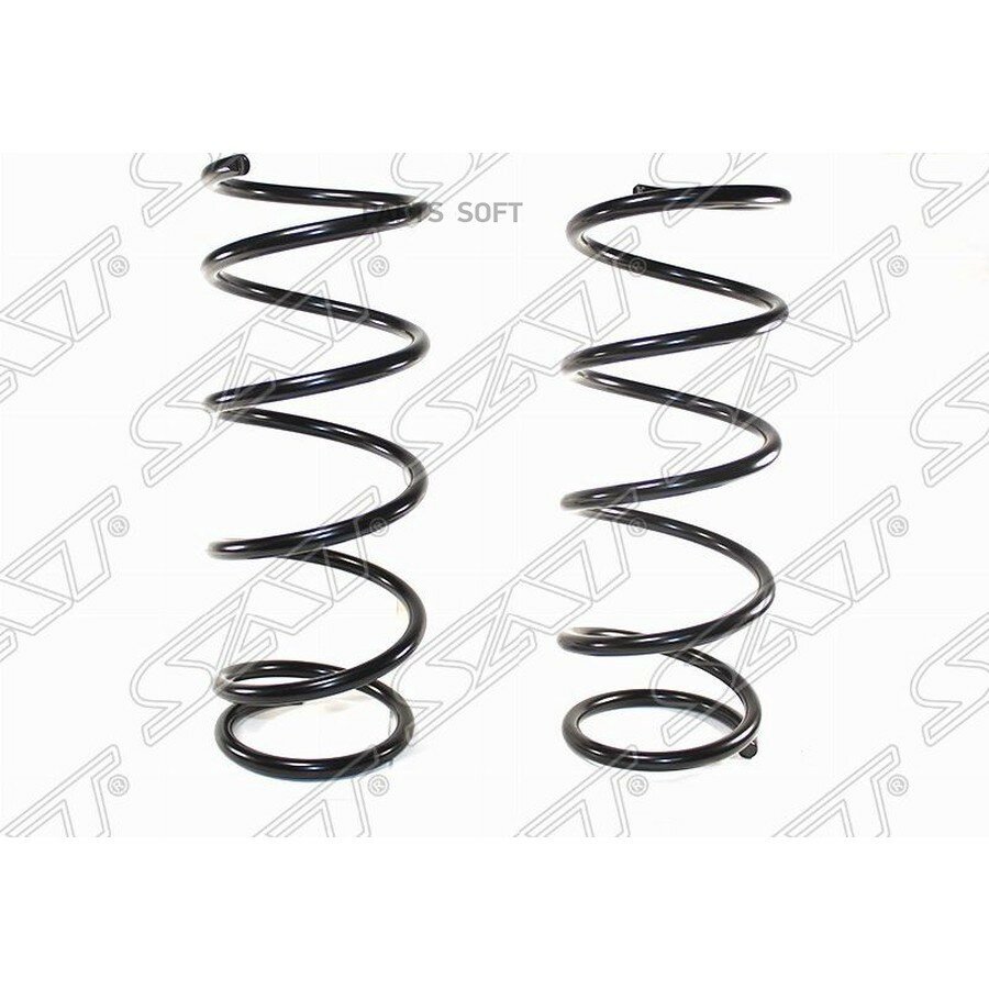 Комплект пружин 2шт передние NISSAN NOTE #E11 05-13 2WD от официального дистрибьютора, SAT, артикул ST11621