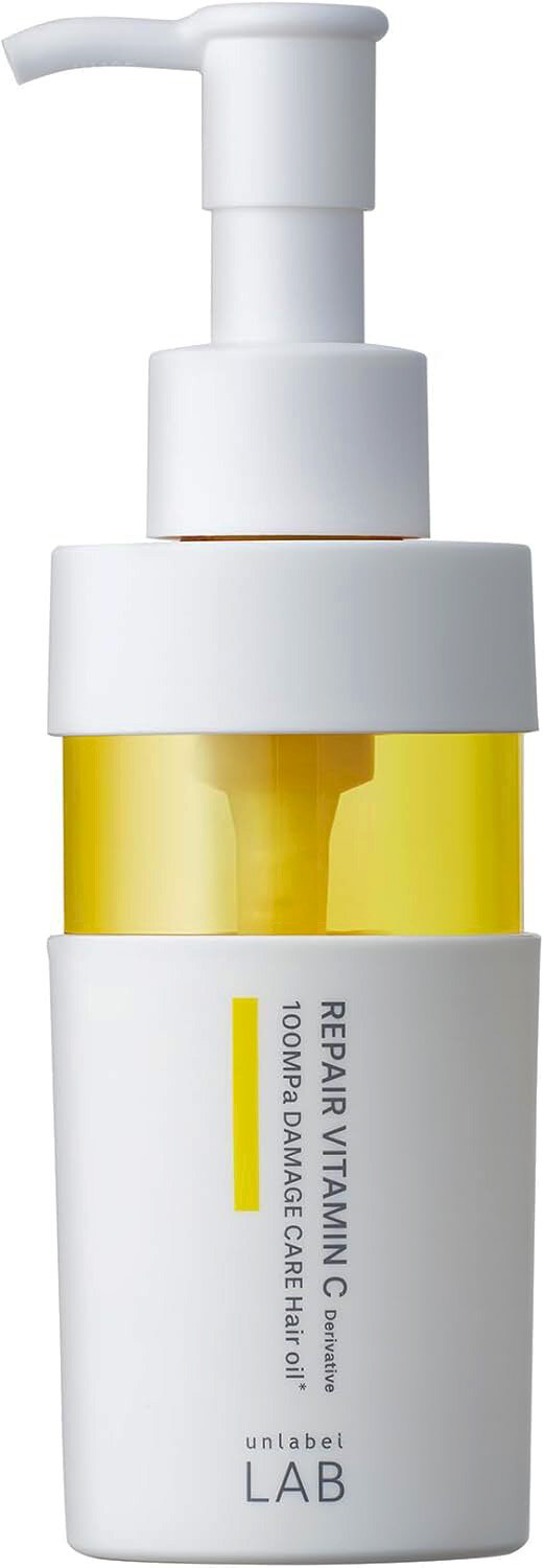 UNLABEL LAB Vitamin C Repair Hair Oil Масло для восстановления поврежденных волос с витамином С, с ароматом жасмина, черной смородины и яблока, 100мл.