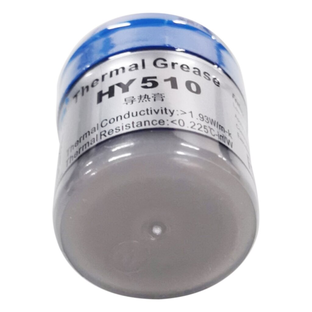 10 Г термопасты HY510 Compound Силиконовая охлаждающая паста для радиатора процессора серого цвета
