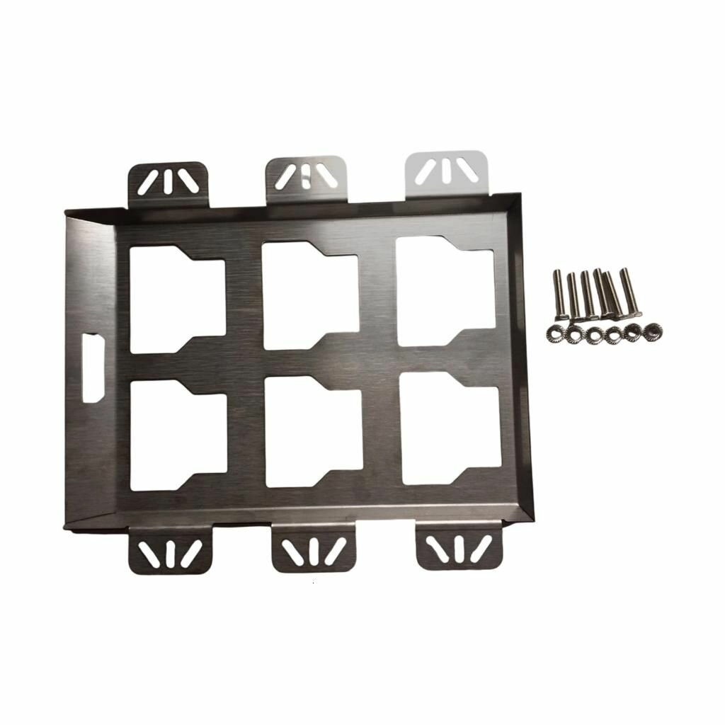 Металлическая панель для крепления инструментов в автомобиле, выдерживает нагрузку до 50LB, - 1 комплект