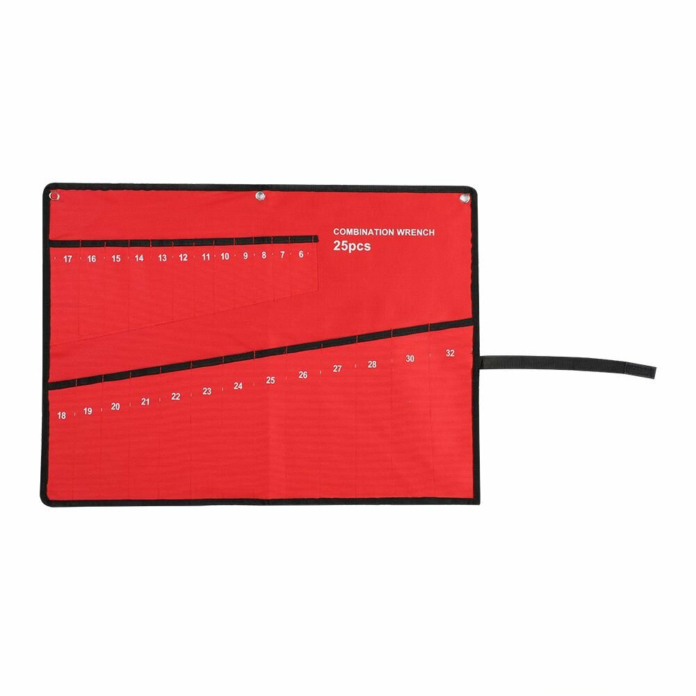 Сумка-органайзер для инструментов с несколькими карманами, холщовая, с 25 карманами для гаечных ключей, плоскогубцев, портативная и прочная