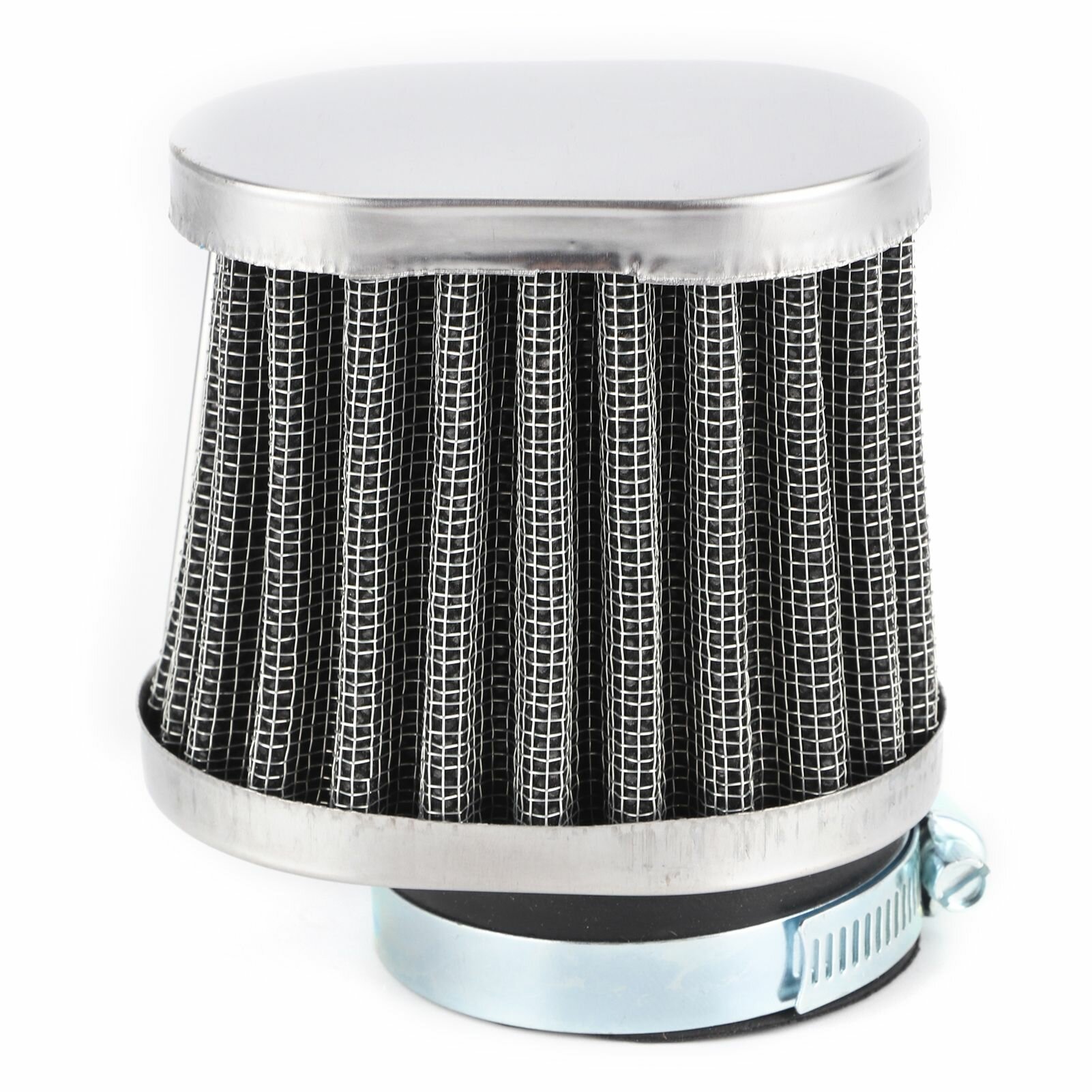 2-дюймовый воздушный фильтр для мотоцикла, очиститель воздуха с высоким расходом, универсальный практичный аксессуар для мотоцикла