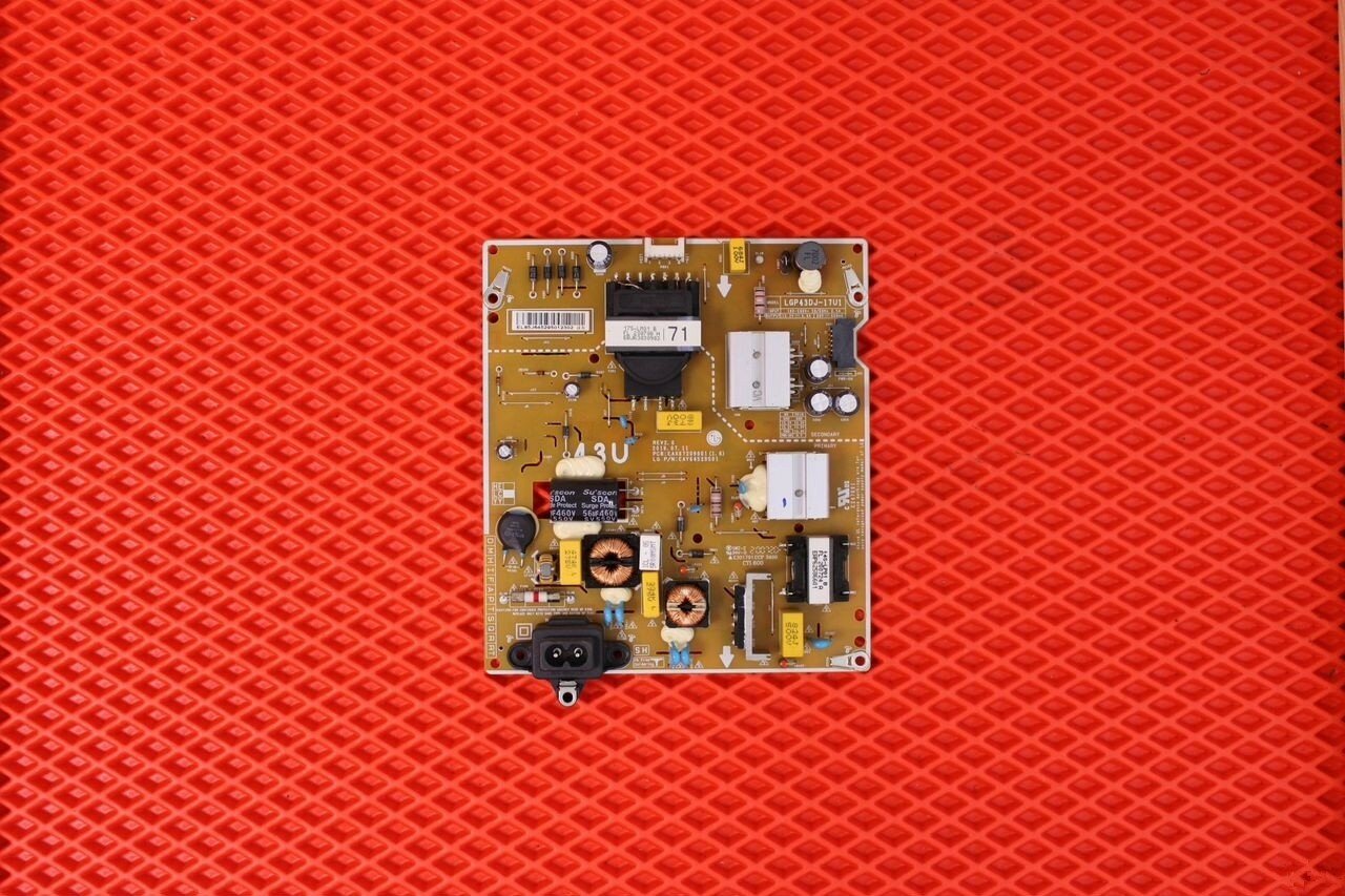 Блок питания (PSU) EAX67209001 (1.6) для телевизора LG 43UM7020PLF-MFM3 в надёжной упаковке