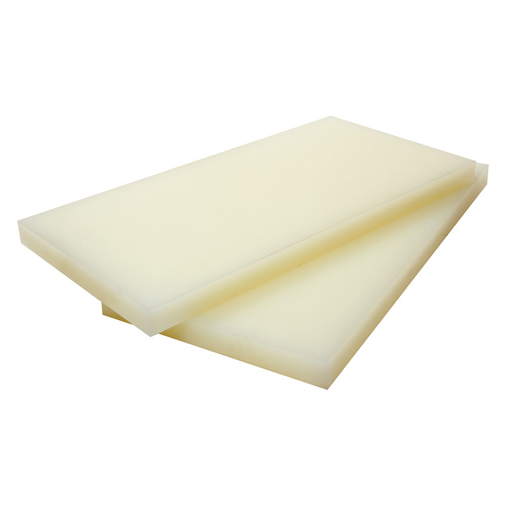 Лист капролон 8х50х100 мм ПА-6 заготовка (пластина)