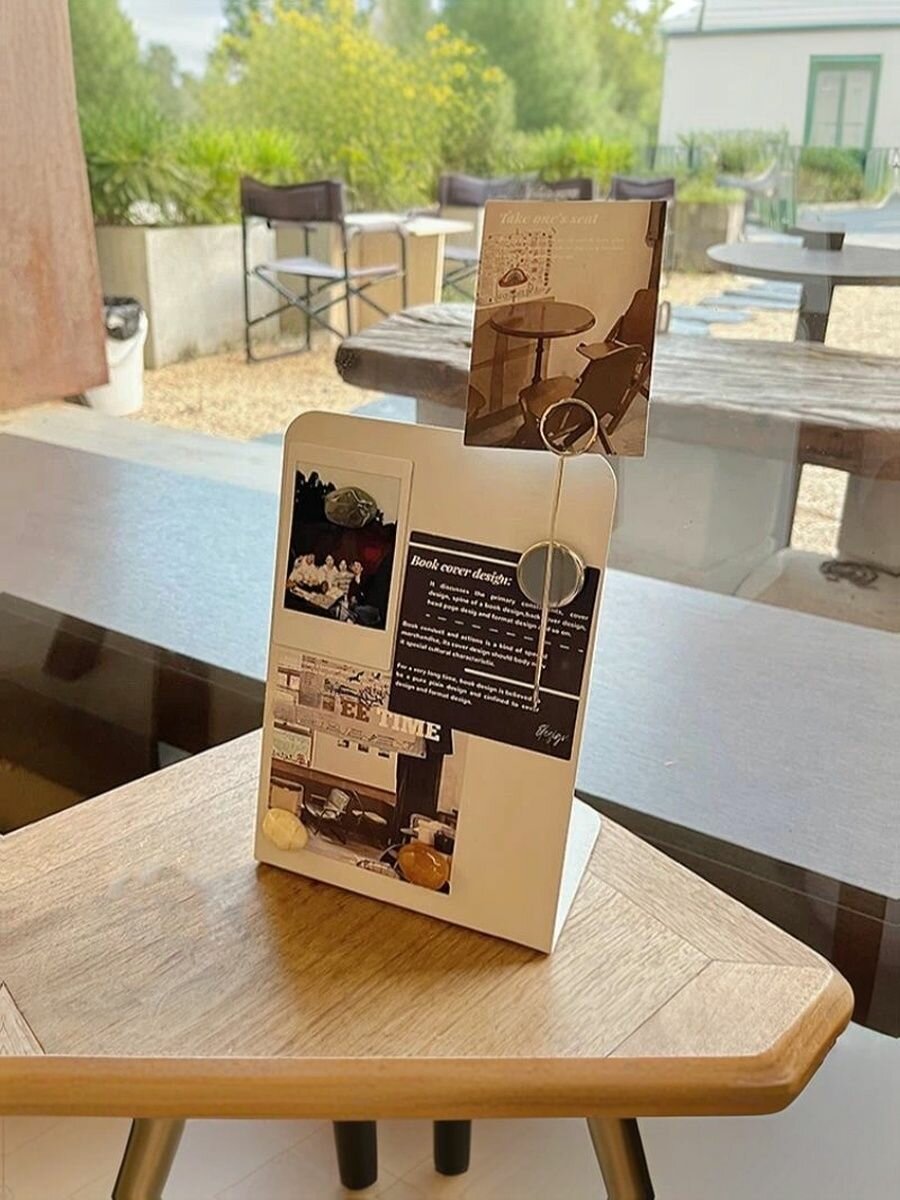 Настольная магнитная доска объявлений