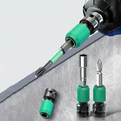 Переходник с Квадратным Приводом 1/2 дюйма на 1/4 дюйма с Шестигранным Гнездом Конвертер Патрон Адаптер