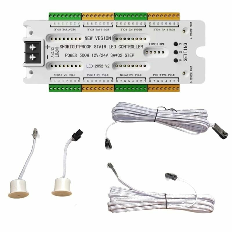 Автоматический контроллер светодиодной подсветки лестницы