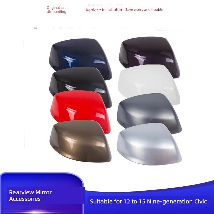 Корпус зеркала Honda Civic 9 поколения 2012-2015 гг. водительская сторона другие цвета без поворотника прямая установка