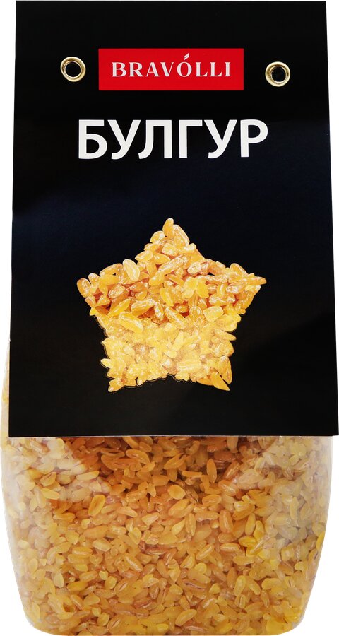 Булгур BRAVOLLI! Платинум, 350г x 3 упаковки
