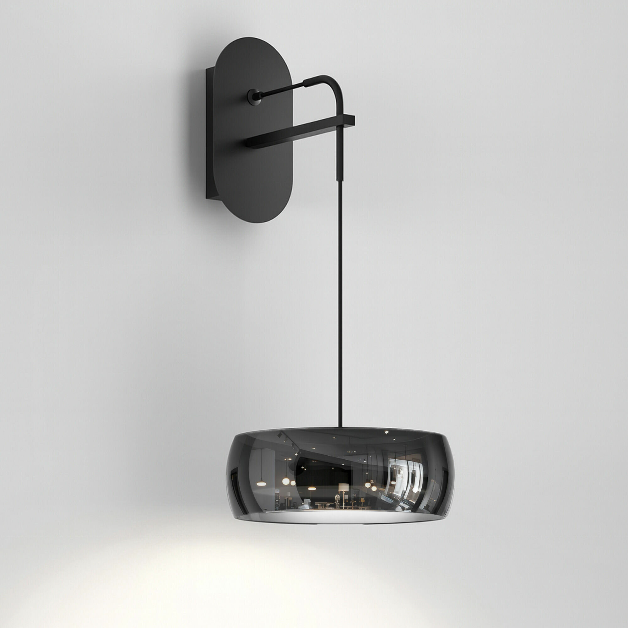 Бра / Настенный светодиодный светильник Eurosvet Noir 201052 LED, 12 Вт, 4000K, черный