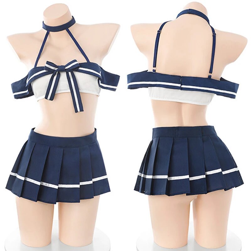 AniLV японская аниме школьная форма морячка полиэстер Темно-синий, 13