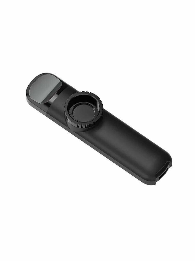 Казу-дудка с ремешком и мембраной - черная