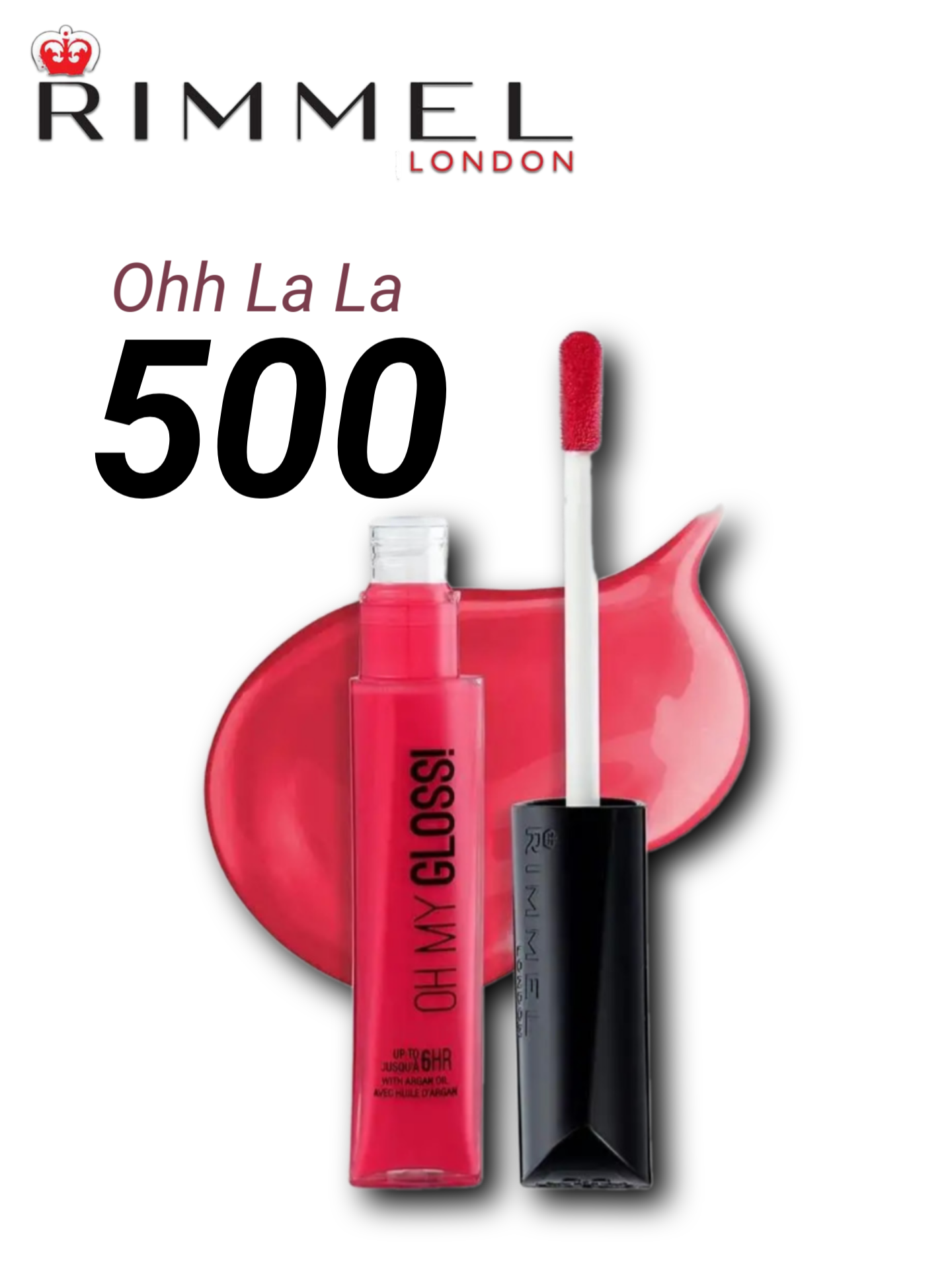 Блеск для губ Oh My Gloss! тон 500 Ohh La La 6,5мл