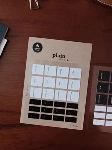 Дата Наклейки Стикеры 1 шт, листов: 2