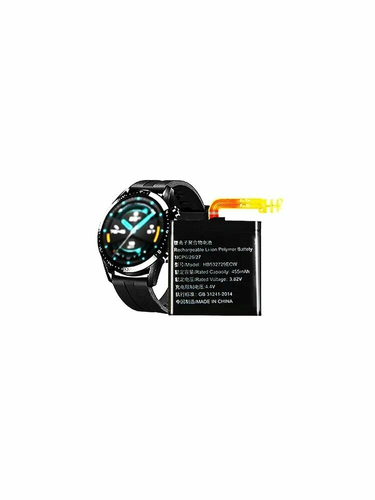 Новая запасная батарея HB532729ECW для Huawei Watch GT 2 46mm GT2Pro GT2e GT3 46MM Magic Watch2 Smartwatch 455 мАч