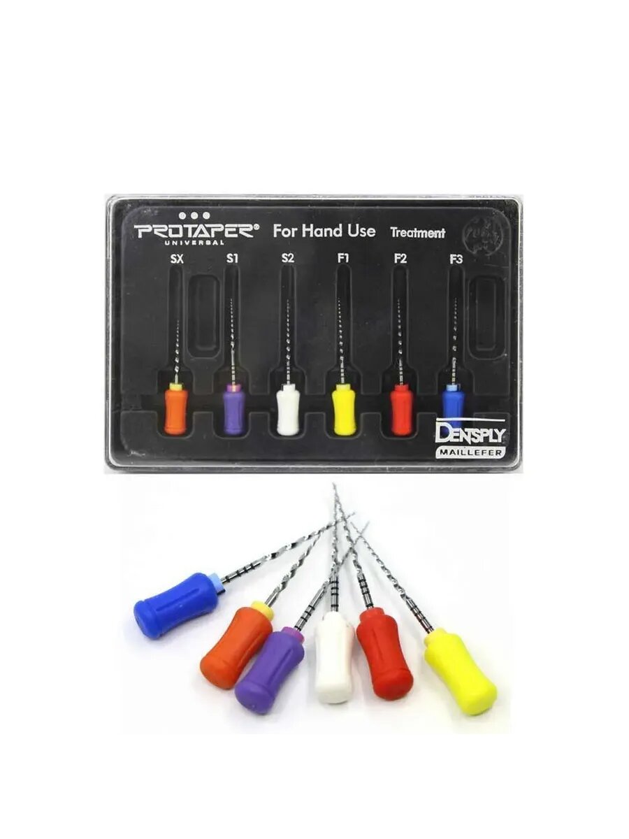 ProTaper Univ. Manual Kit 31 мм 6шт - комплект ручных файлов