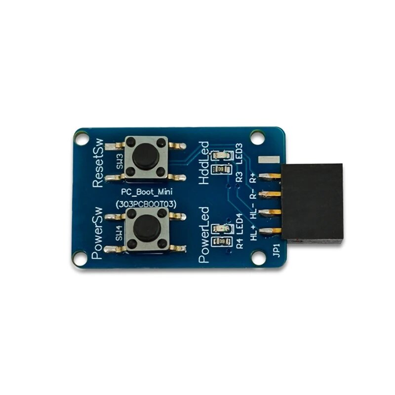PC_Boot_Mini тестовая плата загрузки материнской платы 9-контактная кнопка включения/выключения ПК для материнской платы ПК