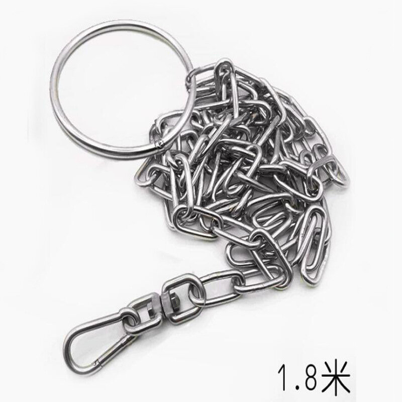 Цепь для собак из нержавеющей стали большая собака коляска веревка толстый Болт Собака веревка яростная собака стальной