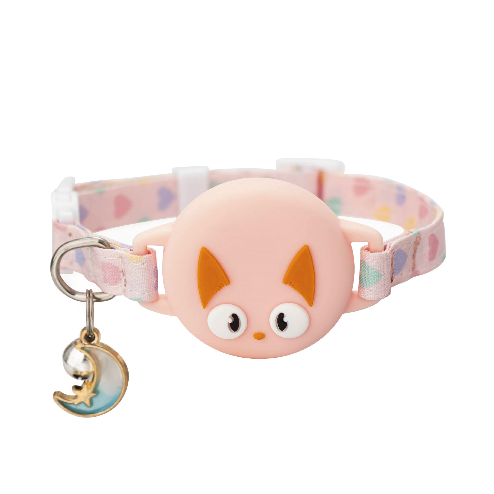 Удобный кот AirTag позиционирует ошейник ночный Розовый (без локатора)_S подходит для кошек