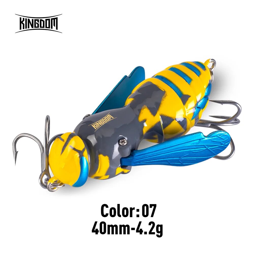 Kingdom Fishing Lures Плавающие Воблеры 4.2г/6.6г 40мм/48мм 40mm-4.2g-07