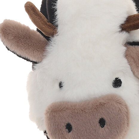 Хлопковые домашние тапочки с толстой подошвой и противоскользящим покрытием, имитирующие коровью шерсть; осенне-зимняя домашняя обувь из утепленного хлопка; зимние домашние тапочки на флисовой подкладке.39-40