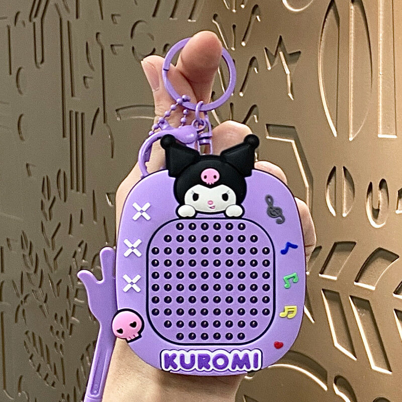 Креативный антистрессовый магнитный стальной шарик, доска для рисования, брелок, подвеска для рюкзака, брелок для автомобиля, украшение для хранения, подарок для детей