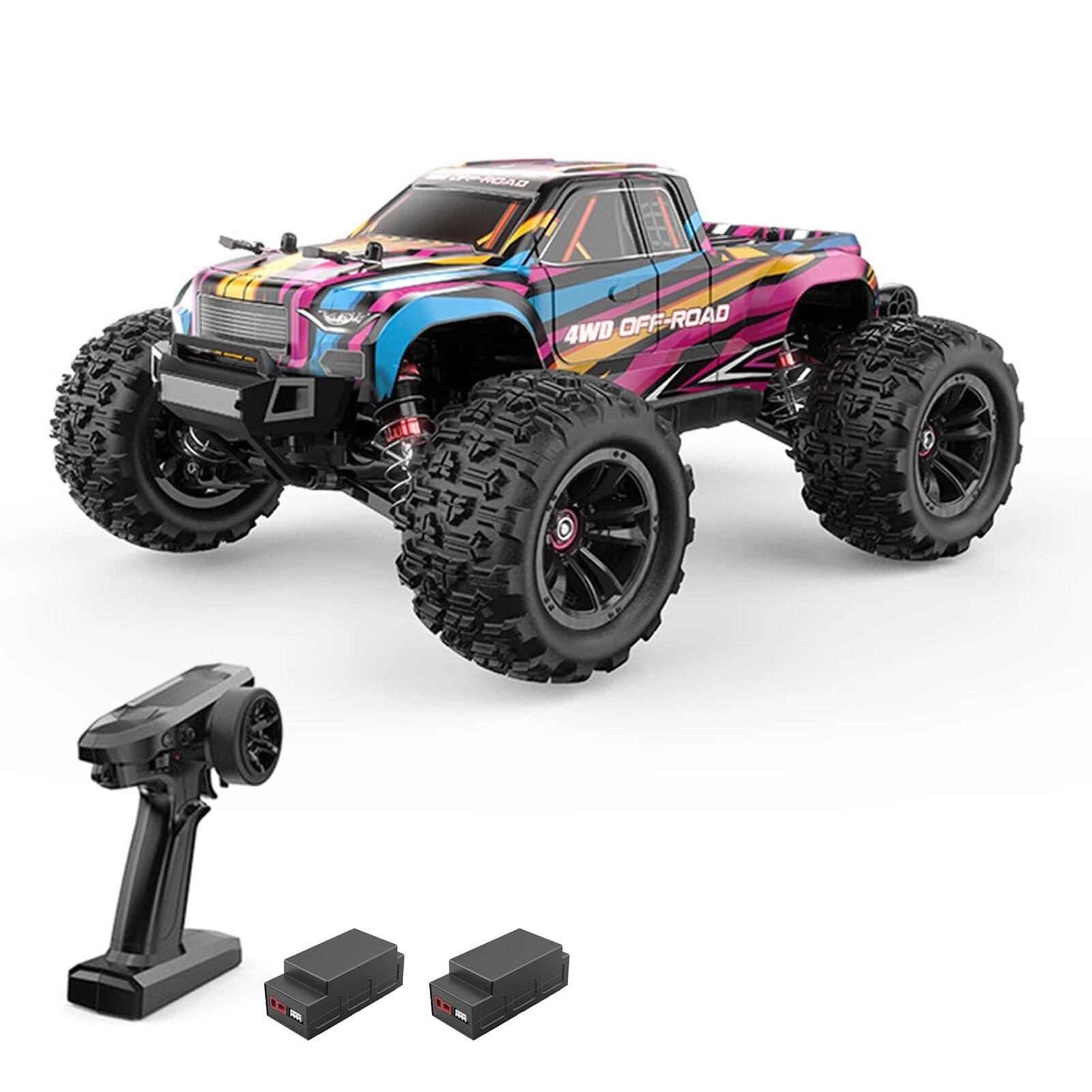 RC Car 2.4GHz 45KM/H 1/16 Off Road RC Trucks Brushless Motor 4WD Vehicle Racing Climbing 2 для детей взрослые Gifts