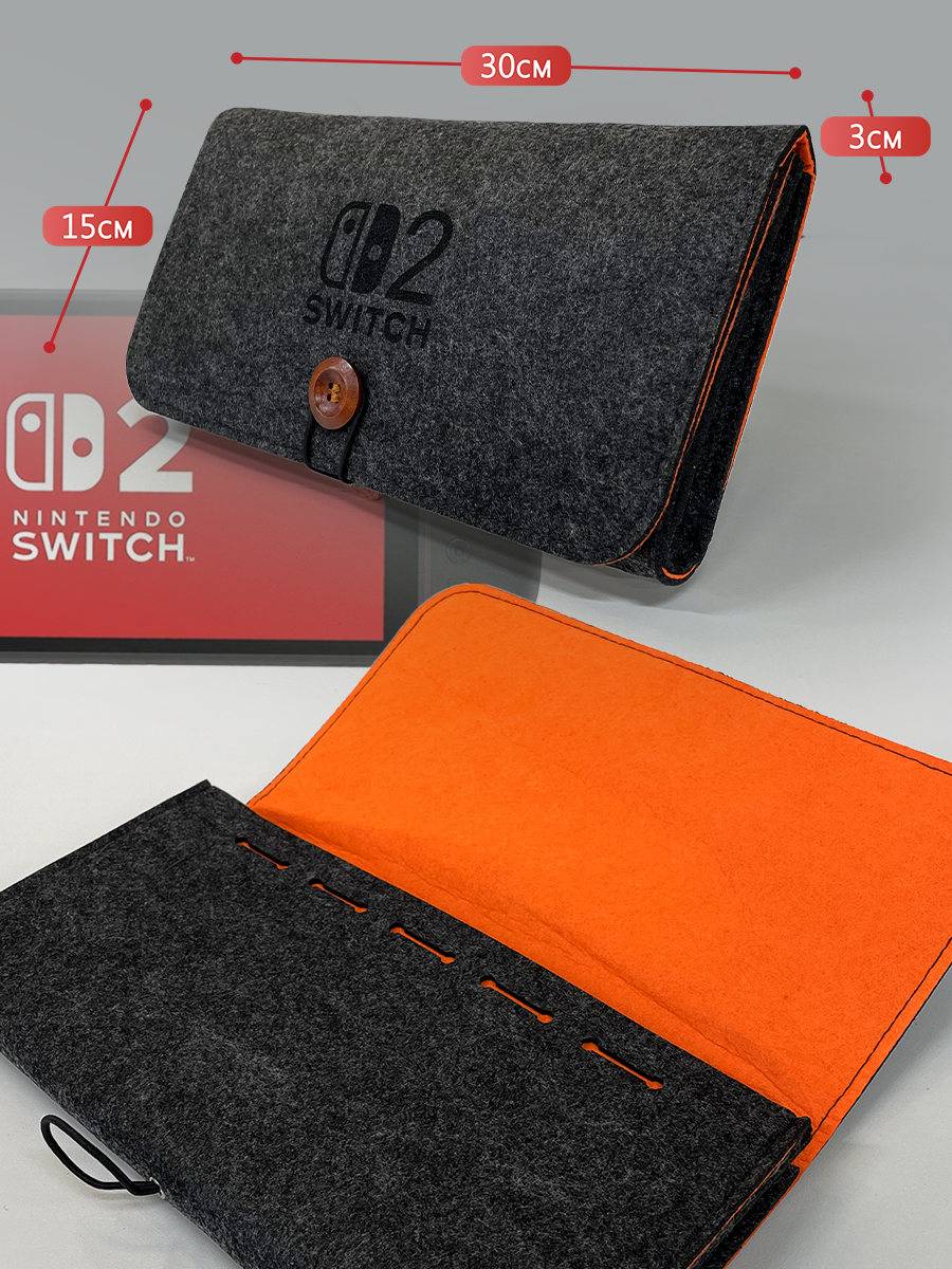 Сумка для Nintendo Switch 2 (серая) — фото 1