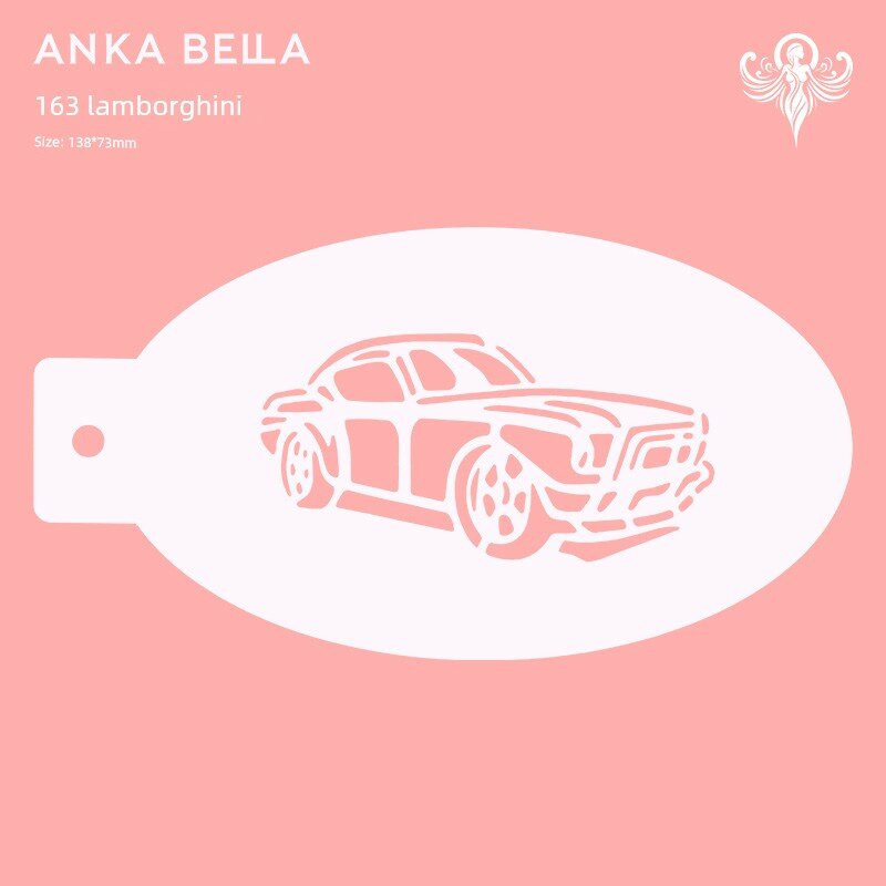 Трафарет для рисования на лице AnkaBella: Астронавт, ракета, космическая тематика, для мальчиков, DIY, тату-мольберт