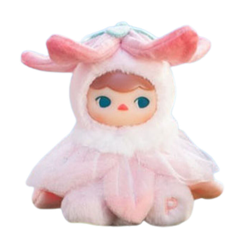 Плюшевый брелок унисекс POP MART Pucky Elf Лесная Вечеринка, multicolor, Confirmed-Floral Baby (Open)