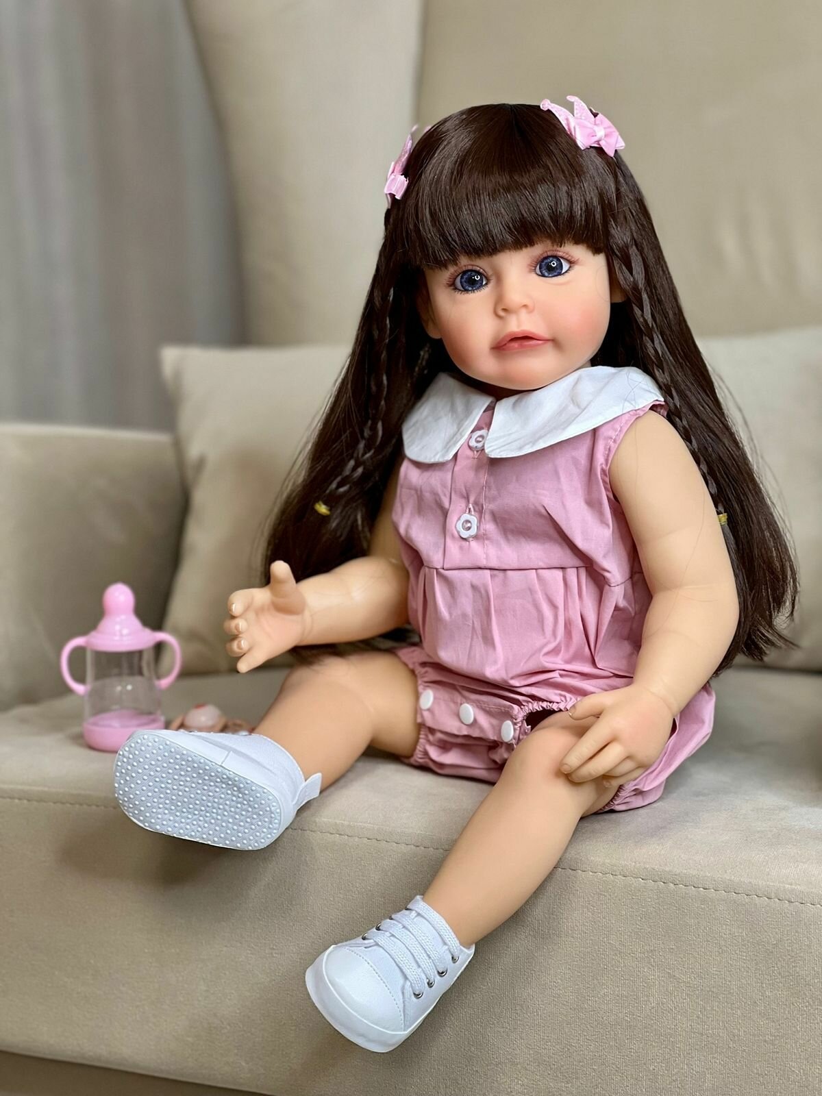 Кукла Реборн виниловая 55 см