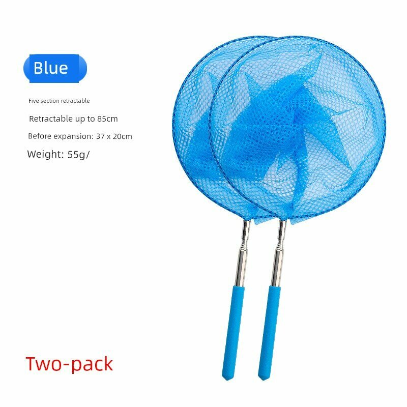 Сетка для ловли рыбы из нержавеющей стали, выдвижная, для аквариумов, маленькая 3D-сетка, плотная сетка для тропических