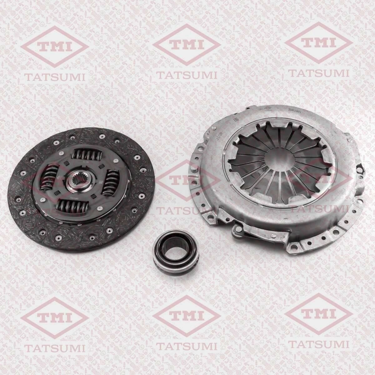Комплект сцепления TATSUMI 215 mm HYUNDAI Accent, Elantra, i20, i30, ix20, Solaris 05->, KIA Carens, Cee'd, Rio, Soul 05-> (TDH1001)