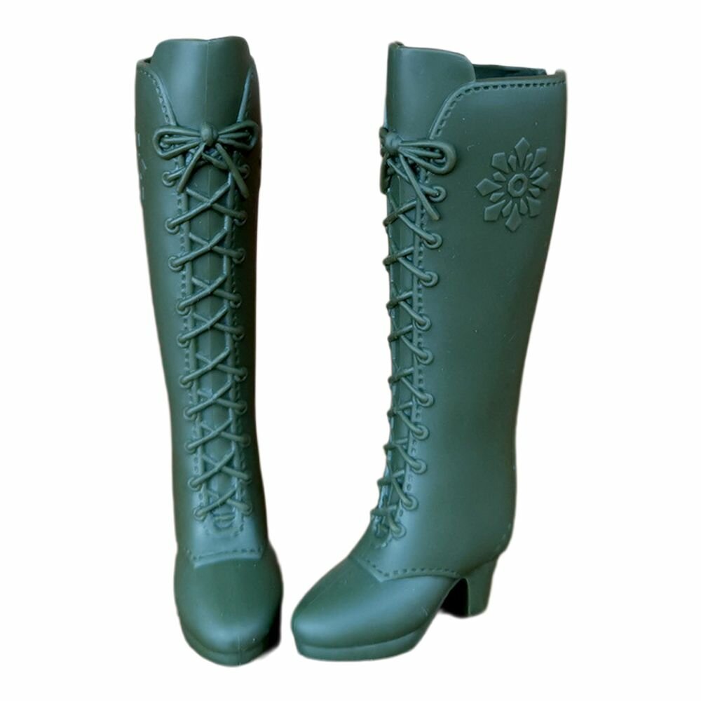 1 пара туфель на высоком каблуке, подходящих для кукол с длиной стопы 2 см, обувь для Барби