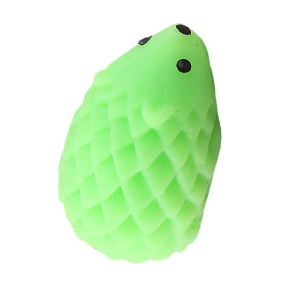 (1шт) Необычная декомпрессионная игрушка "Маленький ежик, щиплющий музыку"-Зеленый