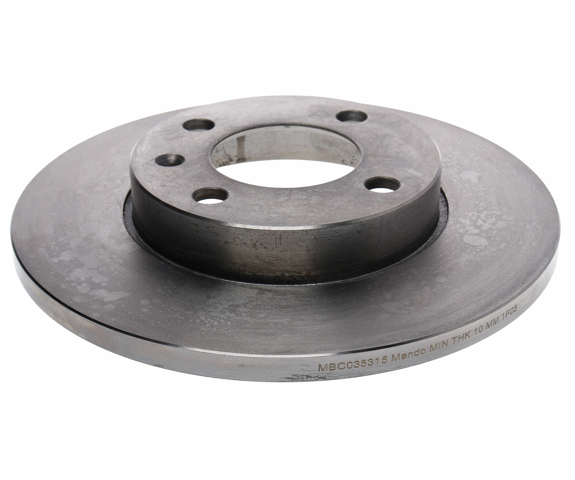 Диск тормозной VW Passat (B3) AUDI 80 передний (1шт.) MANDO