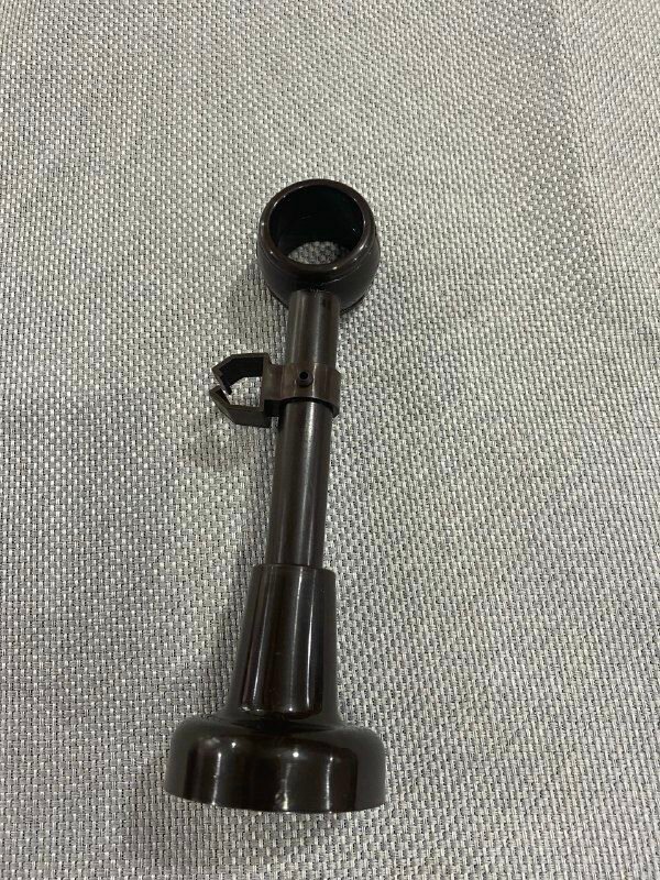 Кронштейн с доп держателем шины карниза