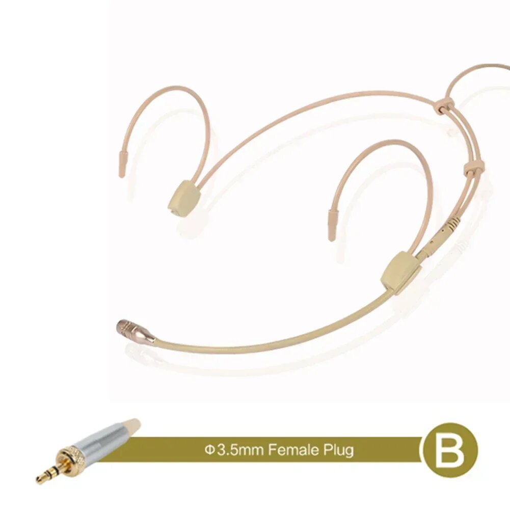 Гарнитура микрофон с ушным крючком, Цвет: B For Sennheiser