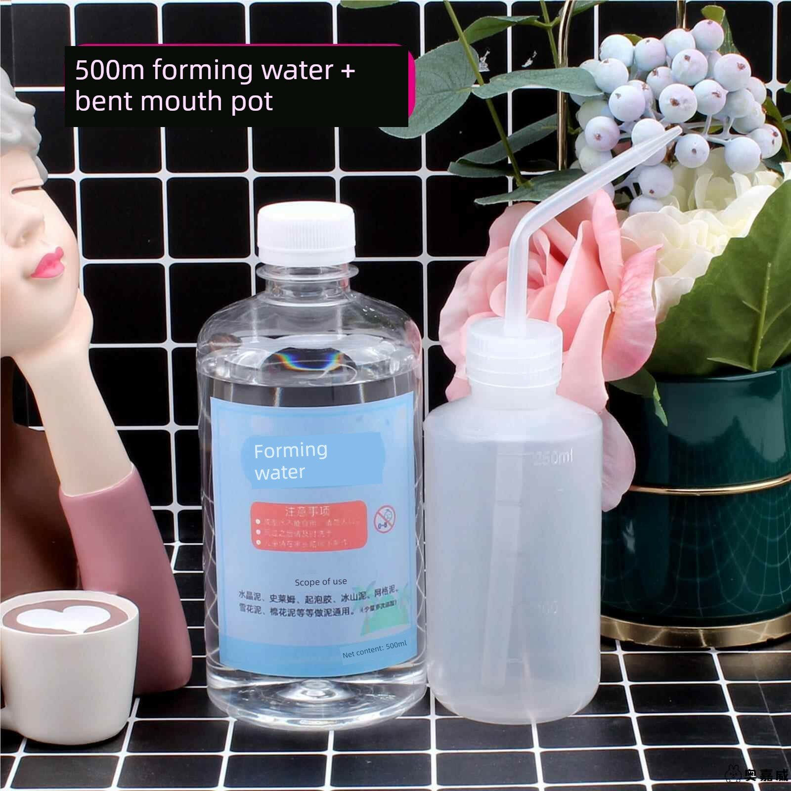 Большая бутылка для формованной воды «Слайм-фея» для изготовления пенящейся глины, нетоксичная, без боракса, дешевые