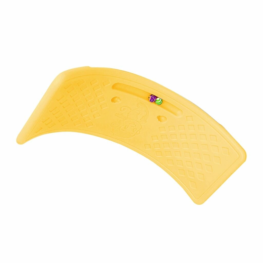 Детская игрушка-балансир для помещений-желтый