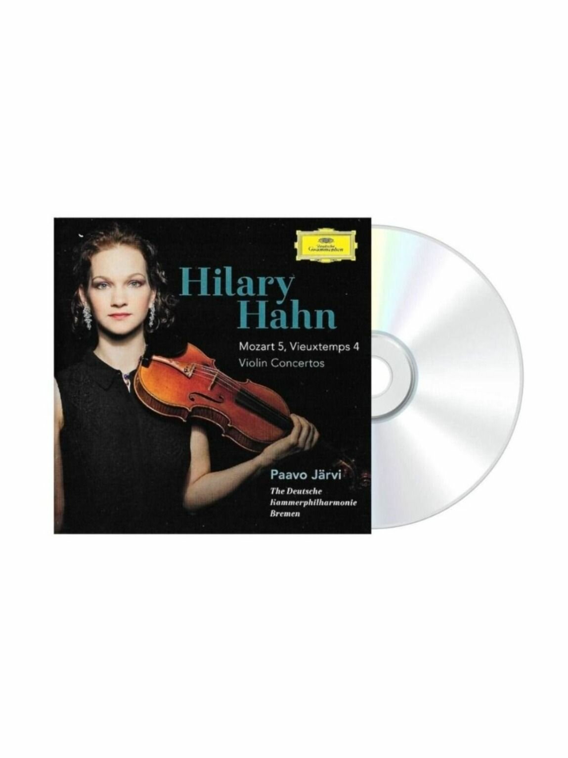 Музыка CD Hilary Hahn Mozart - Violin Concerto CD, Album