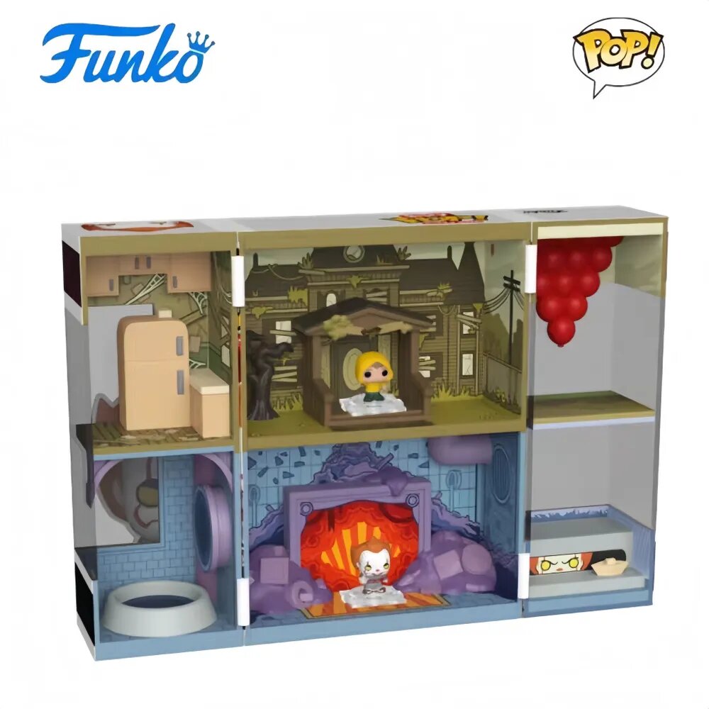 Фигурка Funko Bitty Оно (2017): Мини-сцена канализации Дерри