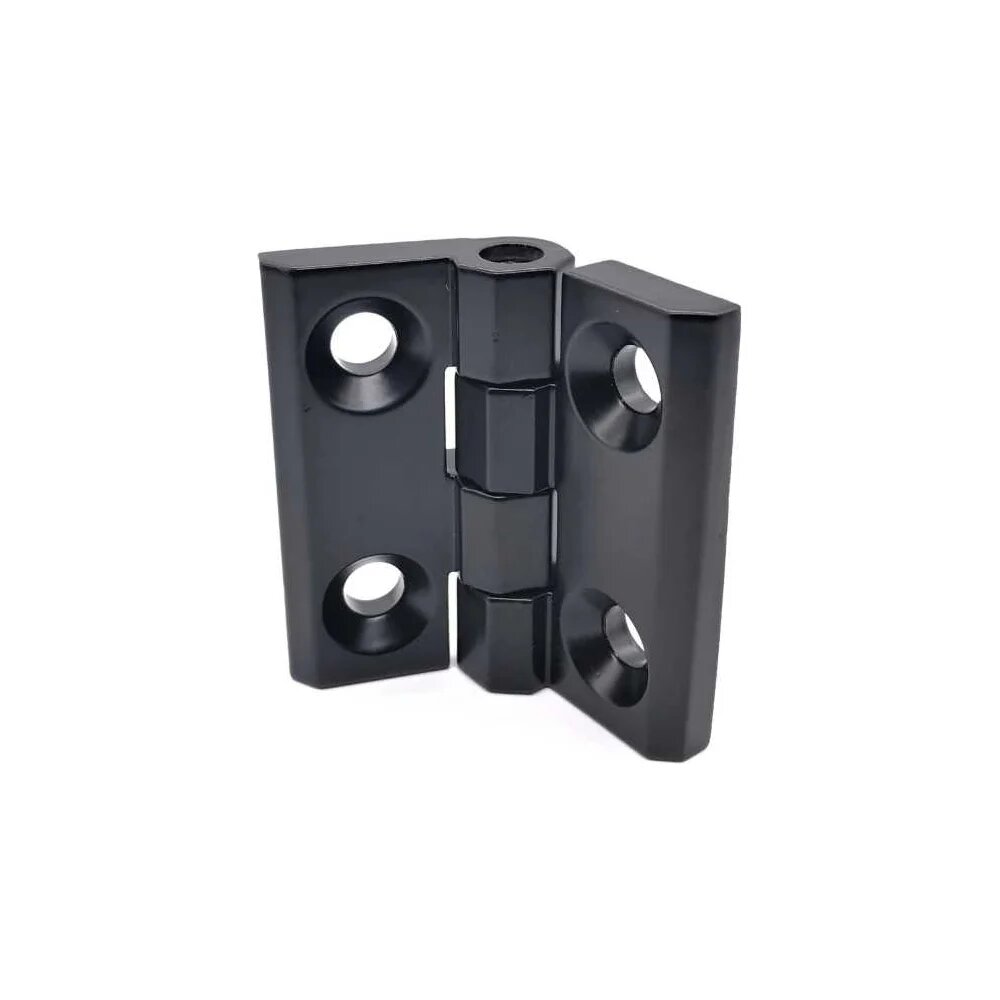 Петля листовая Русские замки RZP 399-4 с отверстиями (60x60мм, чёрная) 4 шт, 102