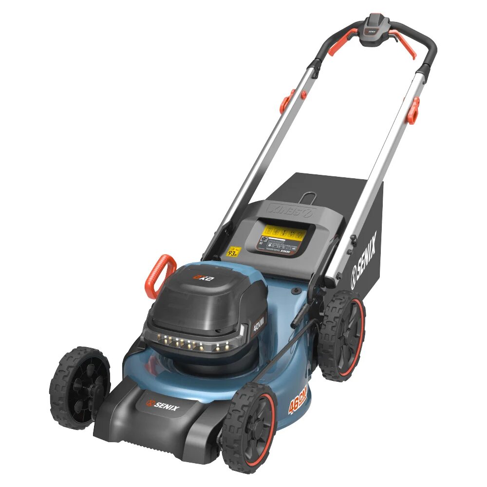 Газонокосилка аккумуляторная самоходная SENIX LSSX2-H-EU, 2X2 40V, 46см, без АКБ и ЗУ LSSX2-H-EU-0
